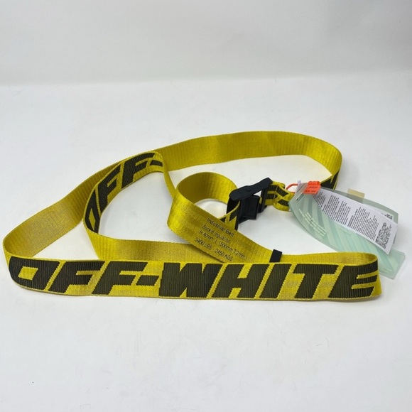 Off-White | Accessories | Offwhite Yellow Industrial Belt | Poshmark